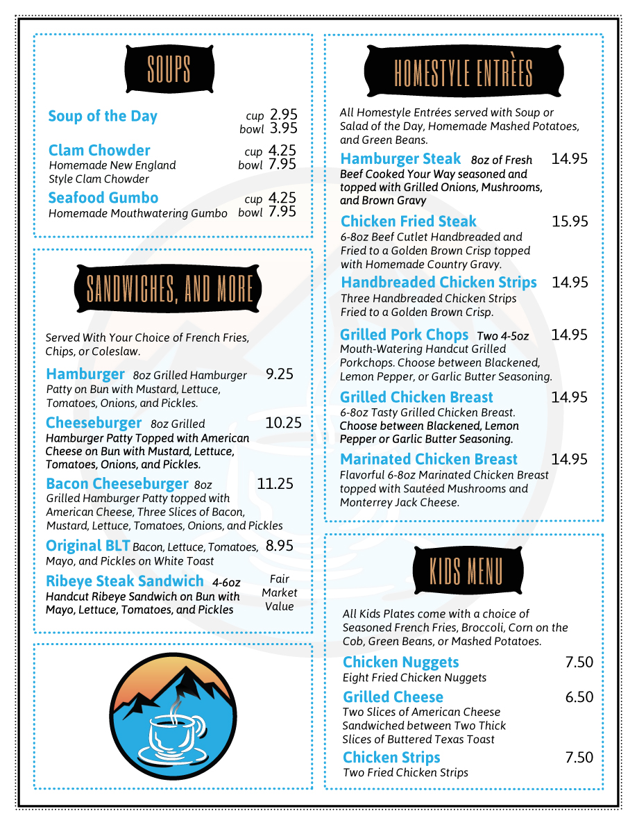 Lunch – Mountain View Diner